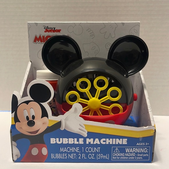 Disney | Toys | Disney Junior Mickey Mouse Bubble Machine New In Box ...